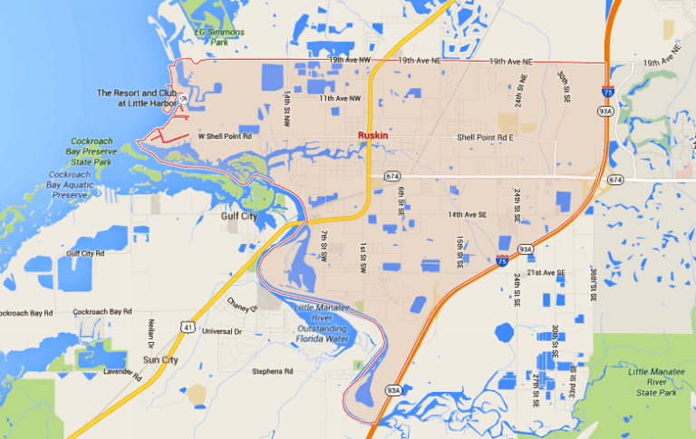 Ruskin Homes For Sale Map Search