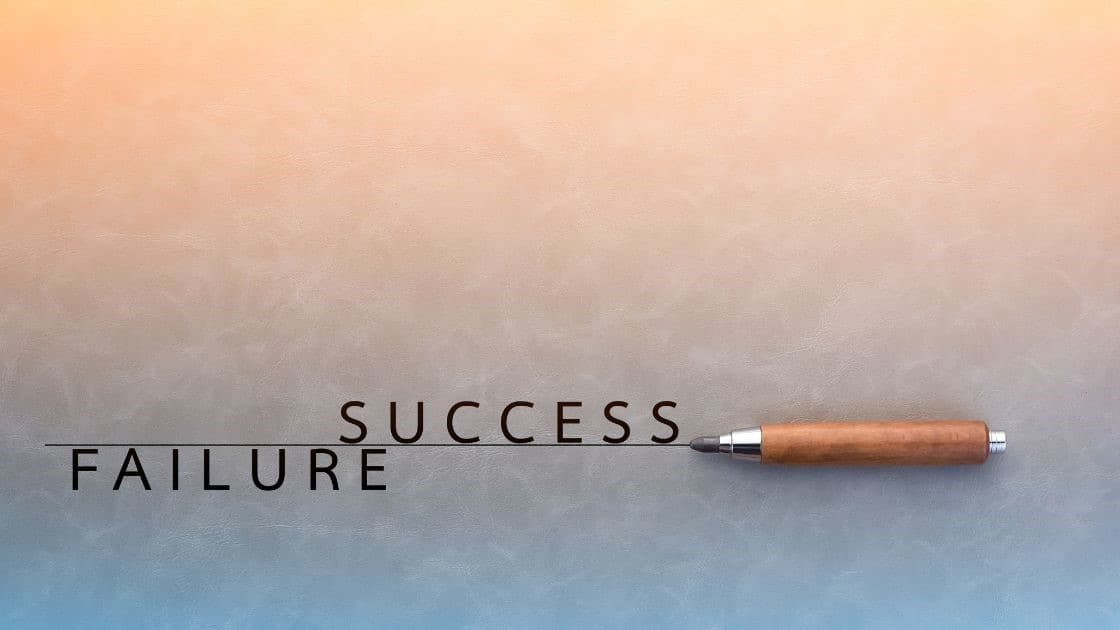 Failure what to do when Faced with it